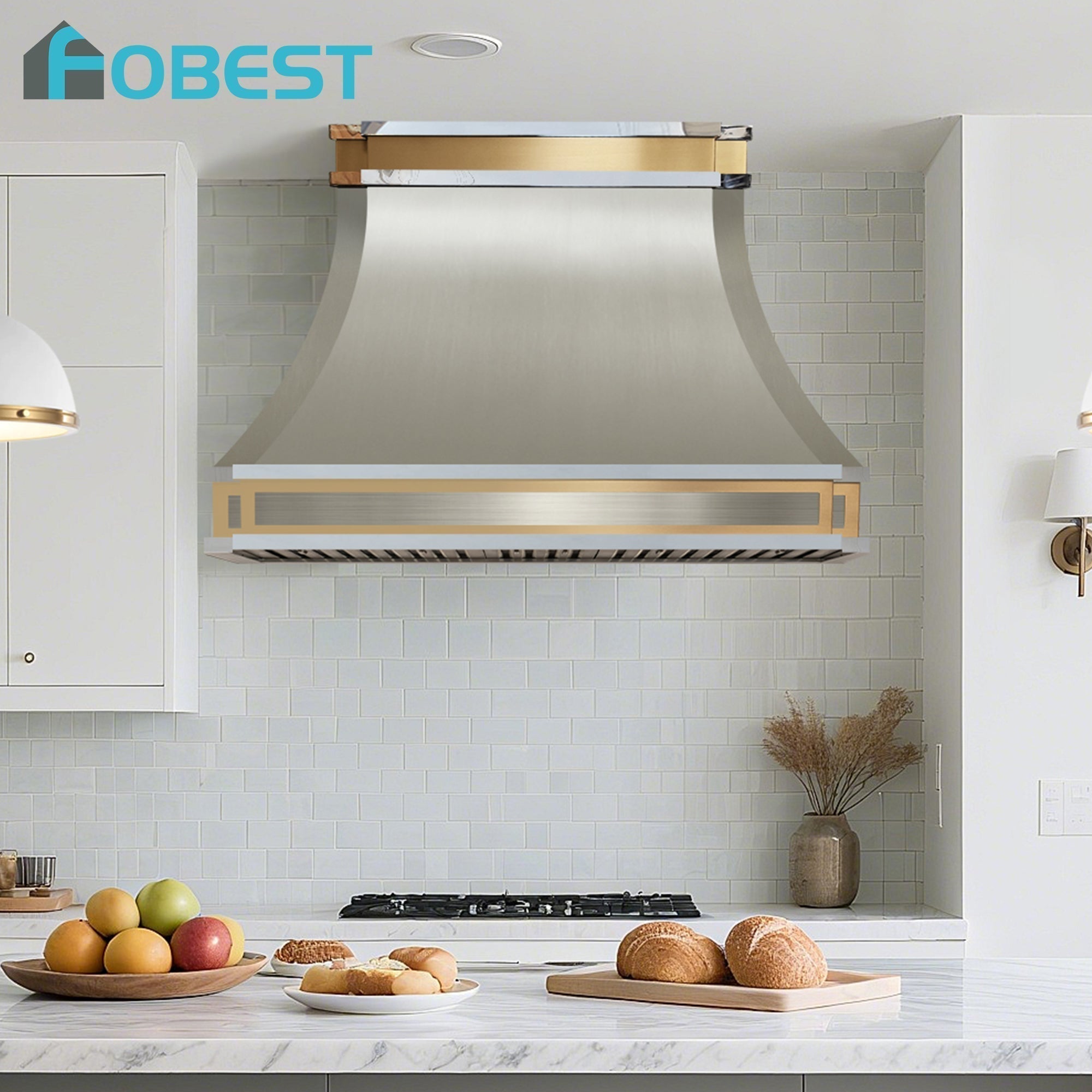 Fobest Launches 3 Sleek Stainless Steel Range Hoods for Contemporary K