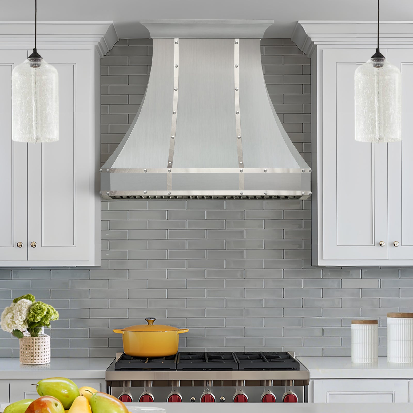 Fobest Custom Stainless Steel Kitchen Range Hoods Classic Style FSS-57