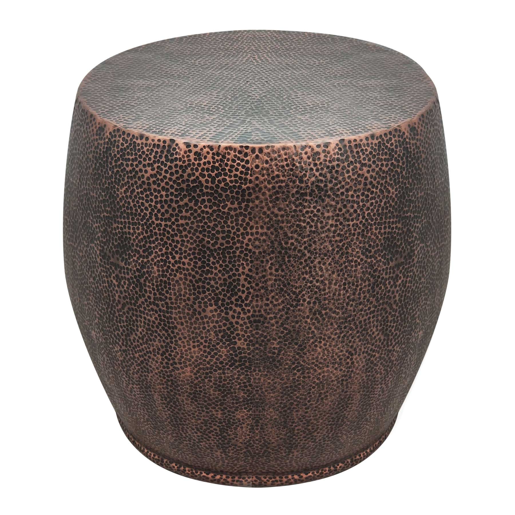 Fobest Handmade Coffee Table with Beehive Hammered FCT-10