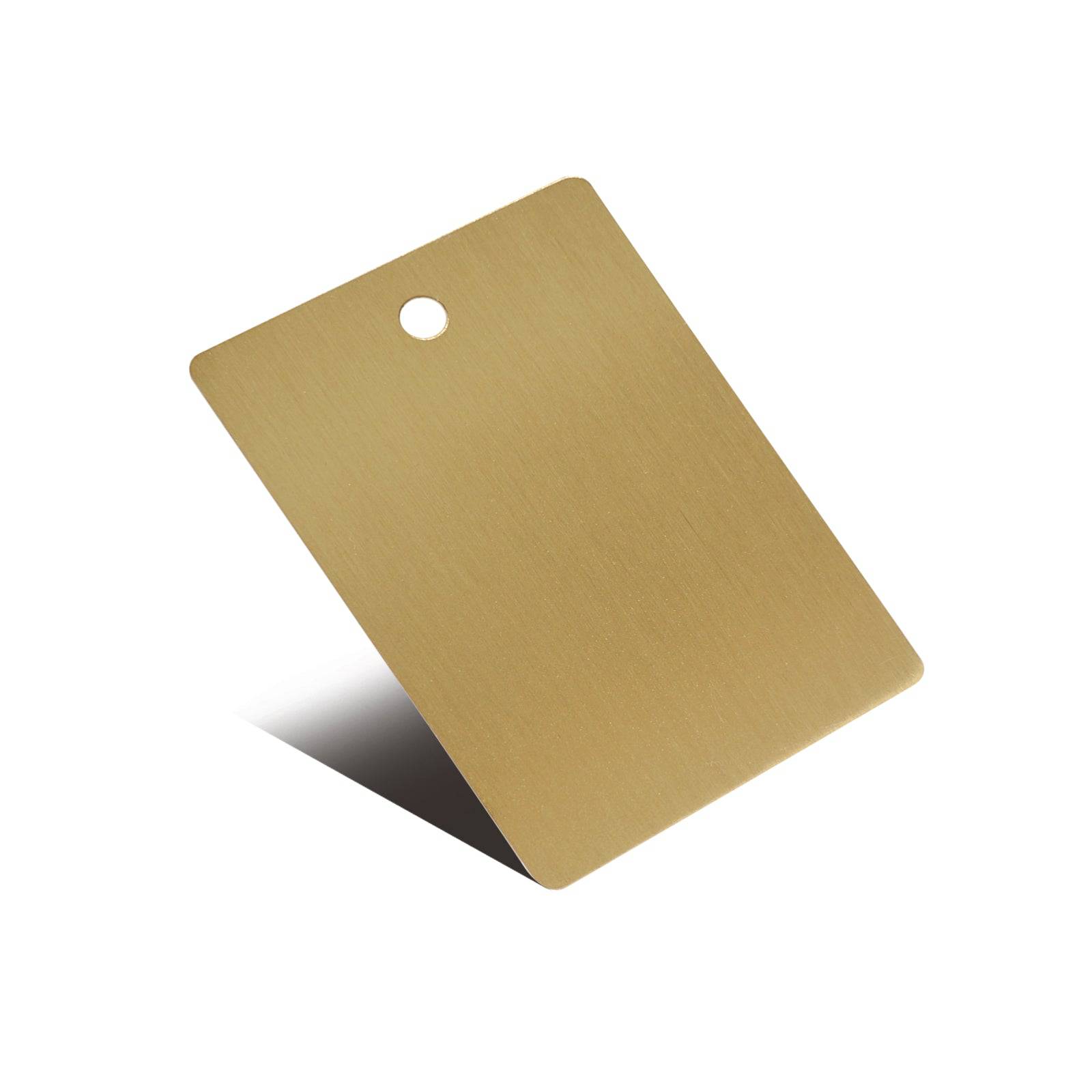 Fobest Brushed Brass Color Sample